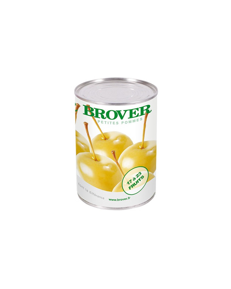 Mini pommes entières Brover en conserve