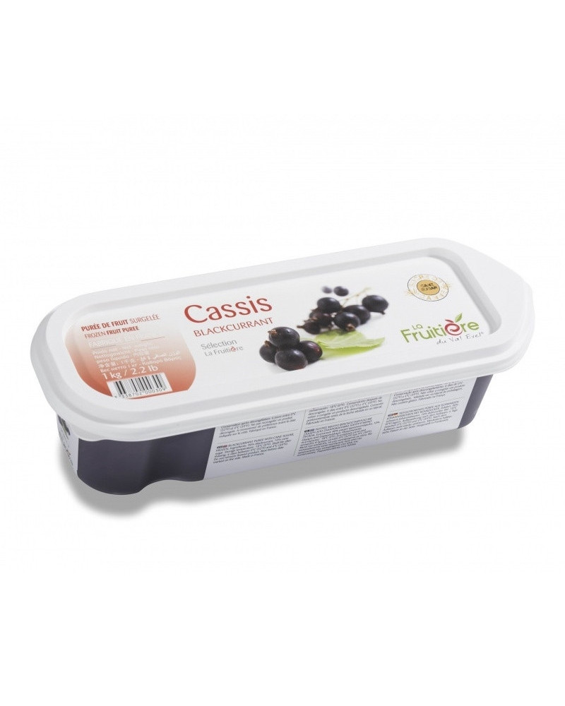Purée cassis surgelée La Fruitière 1 kg