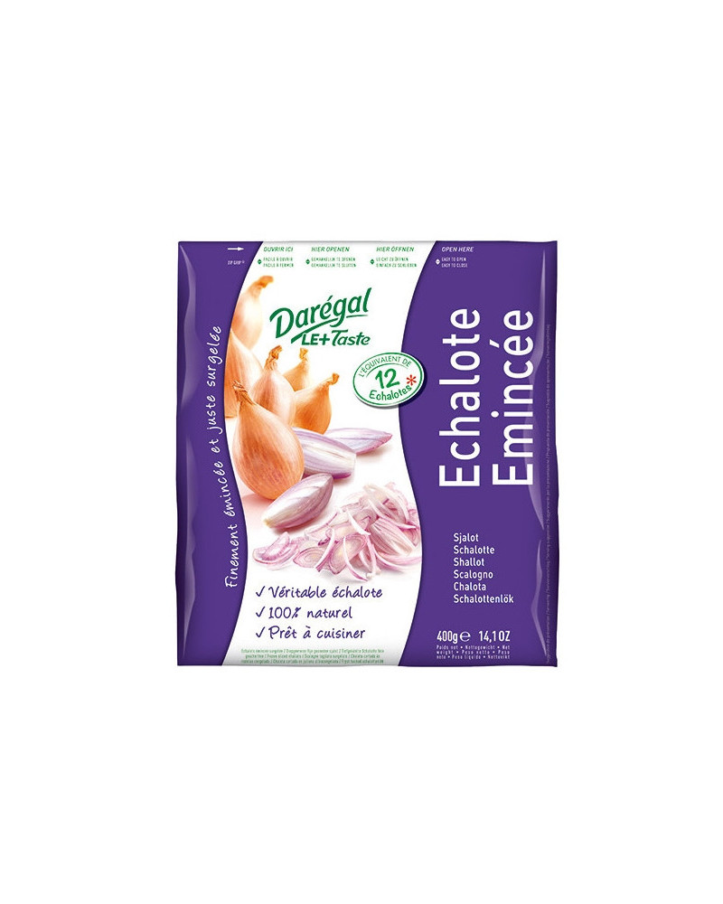 Échalotes émincées surgelées