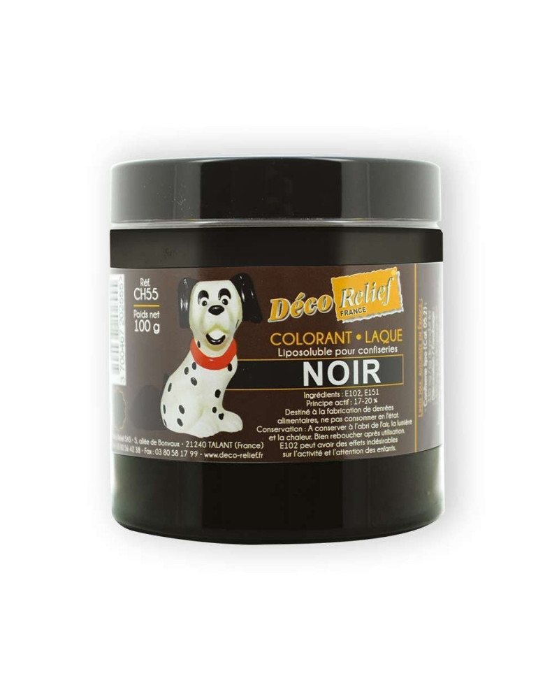 Colorant laqué noir (100g)