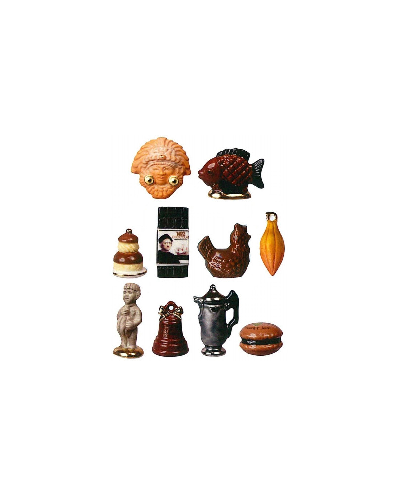 Collections de fèves SAGA DU CHOCOLAT