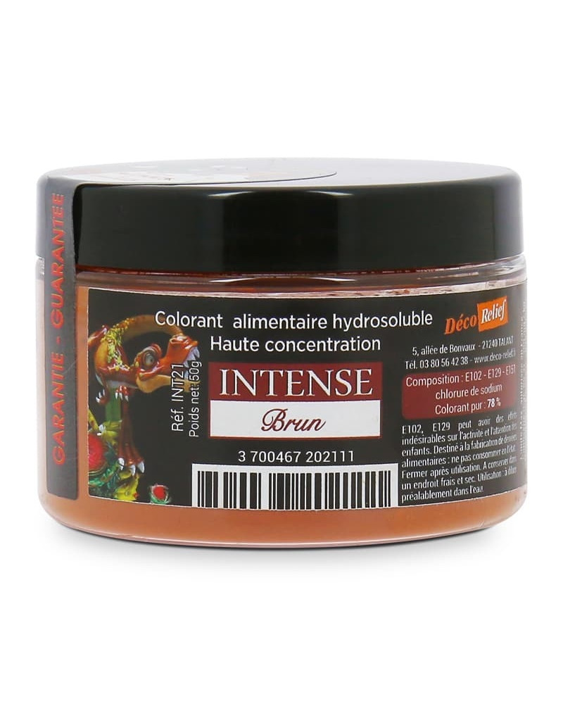 Colorant intense brun Déco Relief (pot de 50gr)